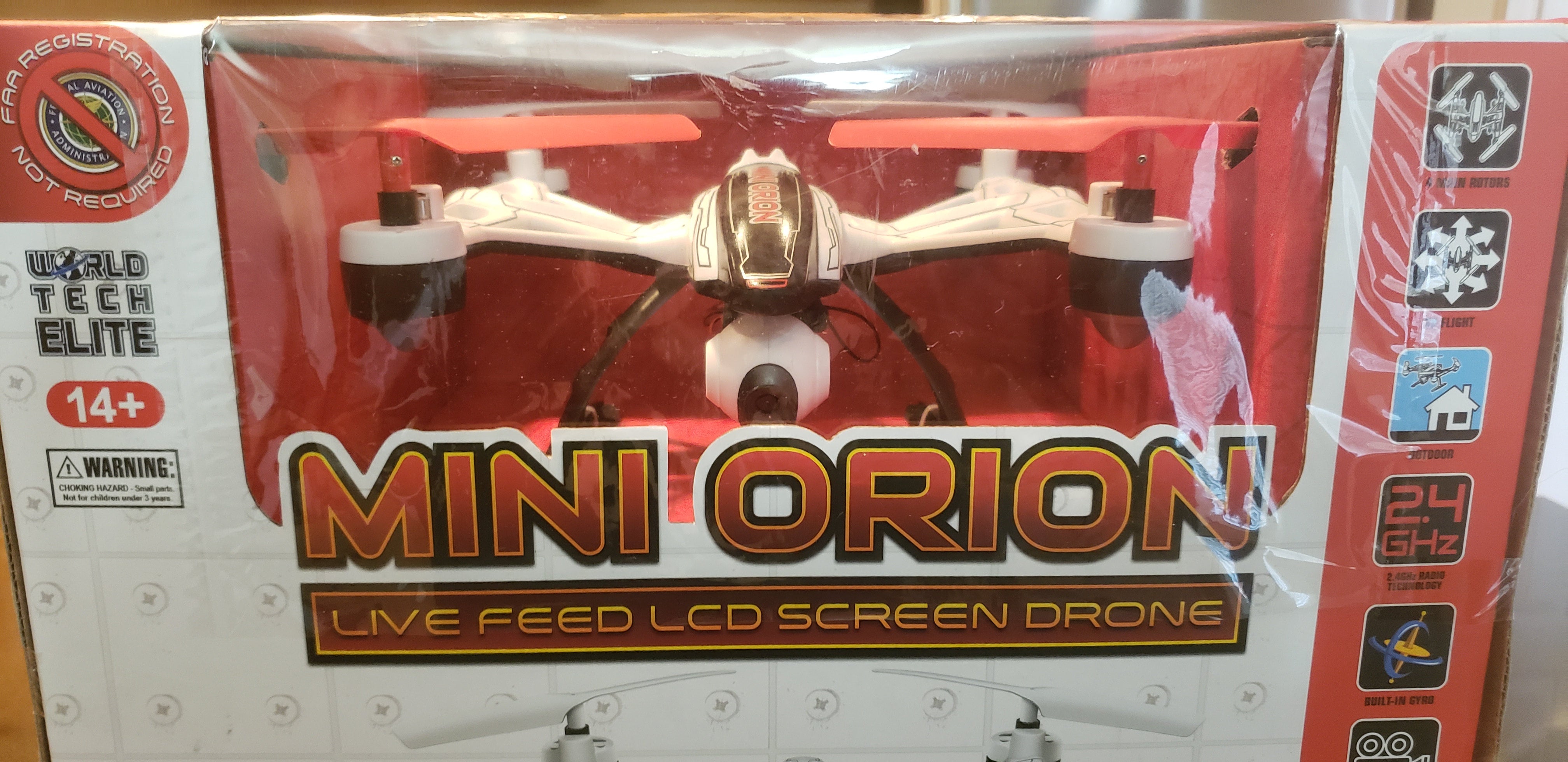 MINI ORION LIVE FEED LCD SCREEN DRONE PICTURE VIDEO CAMERA QUADCOPTER 2 ...