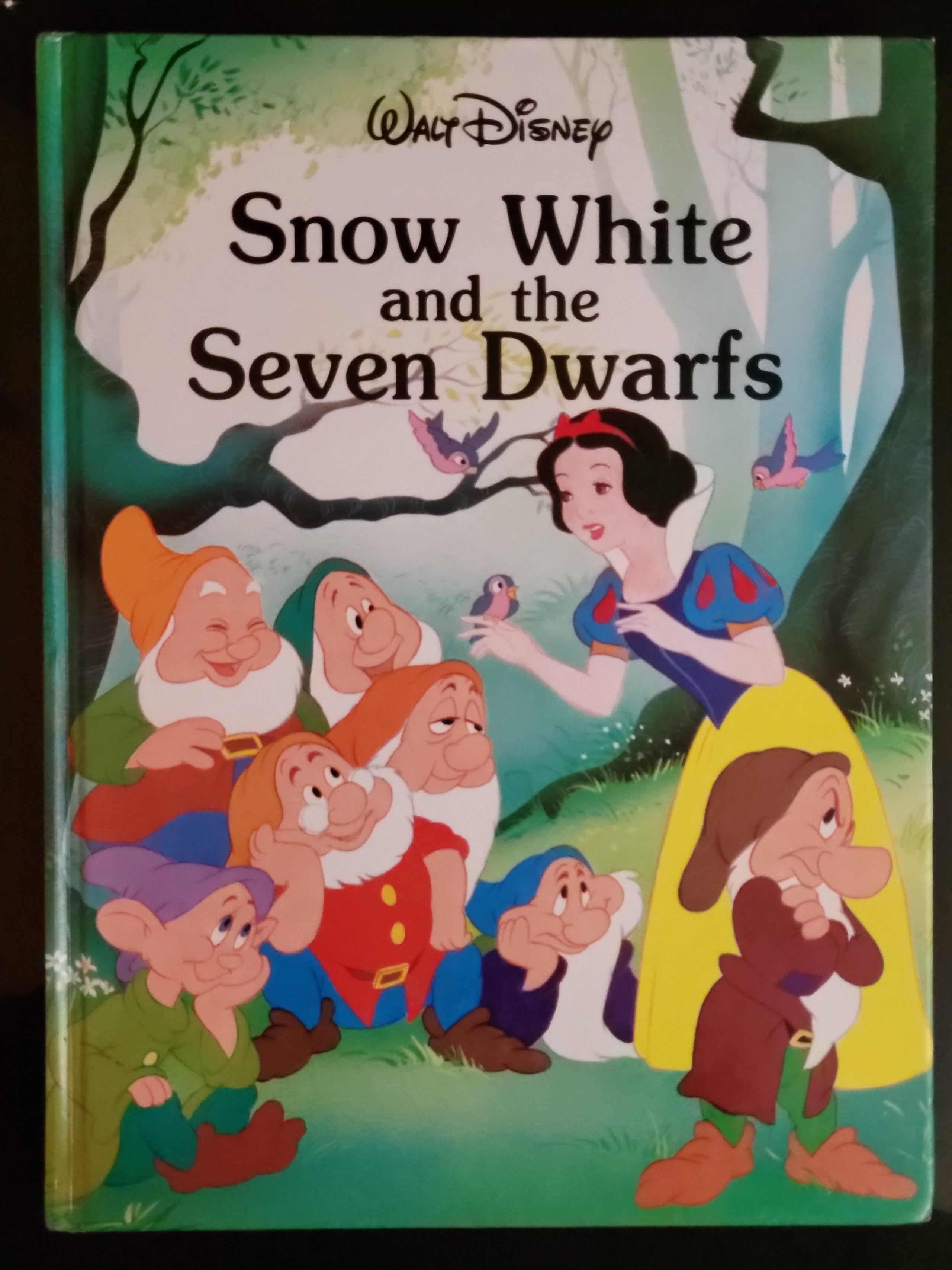 Vintage - 1986 - Walt Disney - Snow White And The Seven Dwarfs - Classic - Hardcover | Ednatious ...
